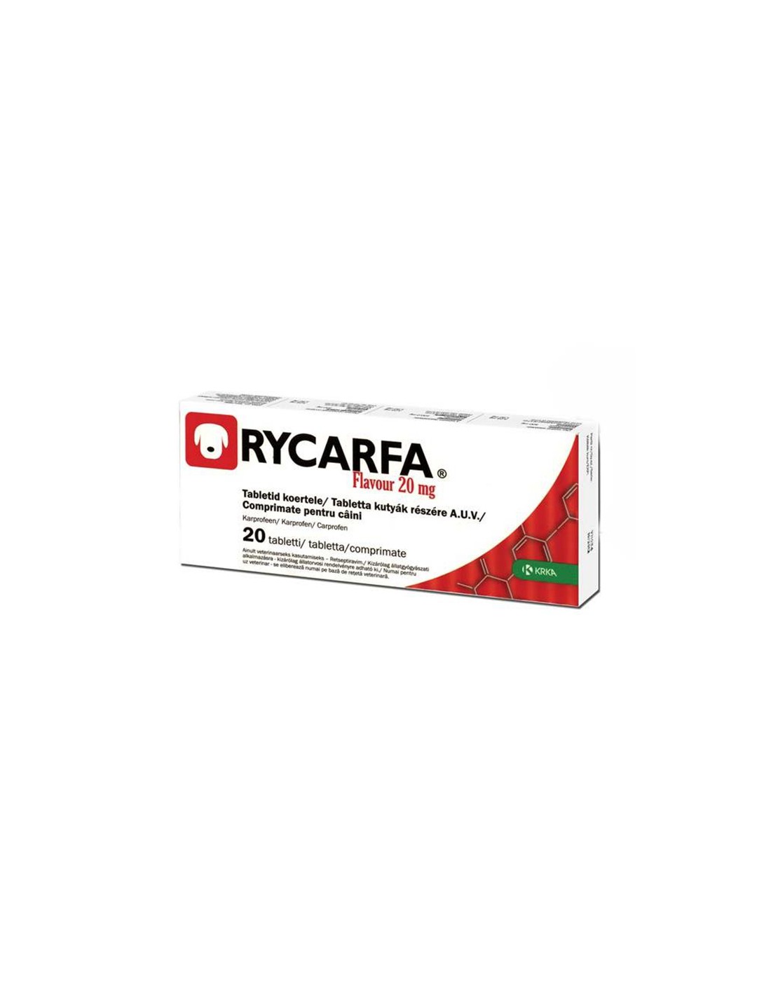 RYCARFA Flavour 20 tableta | Lekiko Pet Vet shop